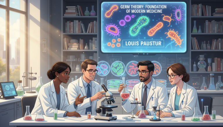 Louis Pasteur and the Rise of Germ Theory
